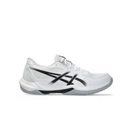 asics Sportschuh Gel Rocket 12 in Wei&szlig; | Gr.: 44,5