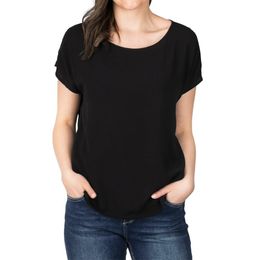 DENIMFY Bluse DFJule in Schwarz | Gr.: L