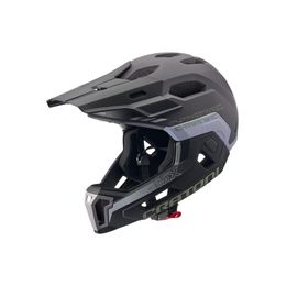 Cratoni MTB-Fahrradhelm C-Maniac 2.0 MX in grau | Gr.: 58-61 cm