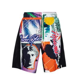 wavebreaker Shorts in schwarz/bunt | Gr.: XXL