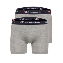 Champion Boxershorts 2pk Boxer in Light Grey Melange 3390 | Gr.: S