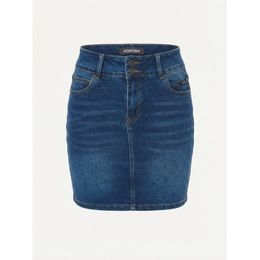 KOROSHI Damenrock mit Jeansrock in blau | Gr.: 42
