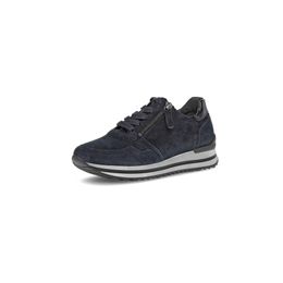 Gabor Comfort Schn&uuml;rhalbschuh in blau | Gr.: 40,5