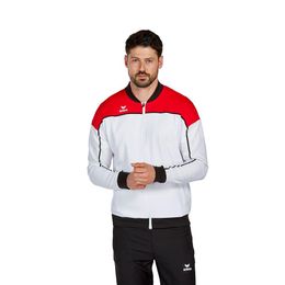 Herren Change By Erima Pr&auml;sentationsjacke in wei&szlig;/rot/schwarz | Gr.: 128