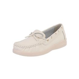 Ital-Design Halbschuh in Creme | Gr.: 39