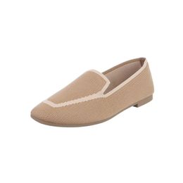 Ital-Design Halbschuh in Hellbraun | Gr.: 37