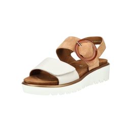 Ara Sandalen in Wei&szlig;/Braun | Gr.: 38