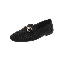 Ital-Design Halbschuh in Schwarz | Gr.: 40