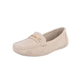 Ital-Design Halbschuh in Beige | Gr.: 41