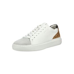 Geox Sneaker in Wei&szlig;/Braun | Gr.: 43