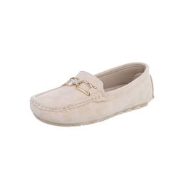 Ital-Design Halbschuh in Beige | Gr.: 41