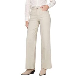 Only Jeans ONLMADISON BLUSH HW WIDE comfort/relaxed in Beige | Gr.: XS/L32
