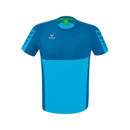 Erima Herren Six Wings T-Shirt in curacao/mykonos | Gr.: 3XL