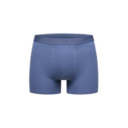 erlich textil Casual Cotton enge Boxershorts aus Bio-Baumwolle in graublau | Gr.: XL