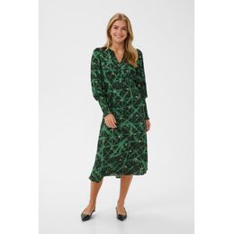 Culture Kleid CUbiam Relaxed fit in Green Batik | Gr.: XS