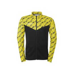 Uhlsport Trainingsjacke Progressive 28 Poly in schwarz/limonengelb | Gr.: 164