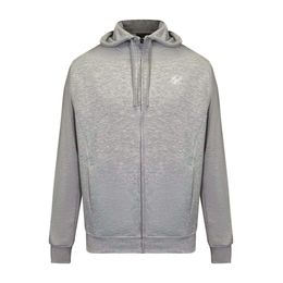 SikSilk Sweatjacke Essentials Full Zip in Grey Marl | Gr.: L