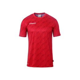 Uhlsport Trainings-T-Shirt Progressive 28 in rot | Gr.: 140