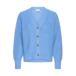 Fransa Strickjacke FRKAMIA Regular fit in Della Robbia Blue | Gr.: XL