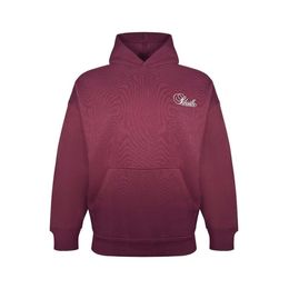 SikSilk Kapuzenpullover Essentials in Burgundy | Gr.: M