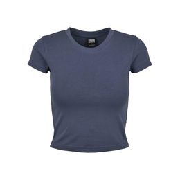 Urban Classics Cropped Tee in vintageblue | Gr.: L