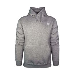 SikSilk Kapuzenpullover Essentials in Grey Marl | Gr.: M