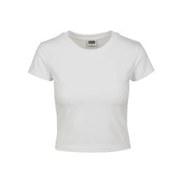 Urban Classics Cropped Tee in white | Gr.: XXL