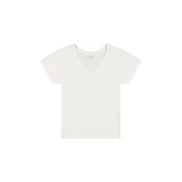 Wrangler T-Shirt Easy V Neck in Bright White | Gr.: XS