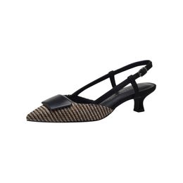Marco Tozzi Slingpumps in BLACK COMB | Gr.: 41