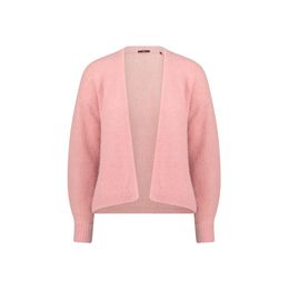 Zero Cardigan offener Style in Rose Melange | Gr.: M
