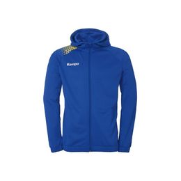 Kempa Kapuzenjacke Ambition 28 in royal/limonengelb | Gr.: M