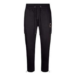 SikSilk Cargohose Loose Fit Cargos in Black | Gr.: M