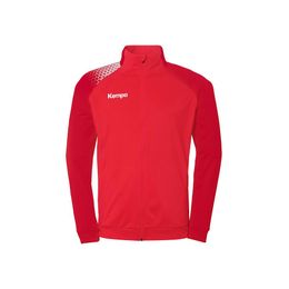 Kempa Trainingsjacke Ambition 28 Poly in rot/chilirot | Gr.: 3XL