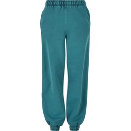 Urban Classics Trousers - Sweat in watergreen | Gr.: 4XL