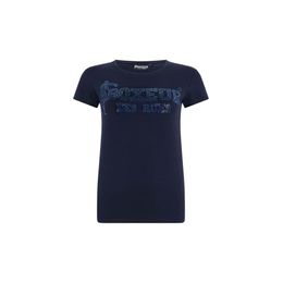 Boxeur Des Rues T-Shirt Rhinestone Logo in Midnight | Gr.: L