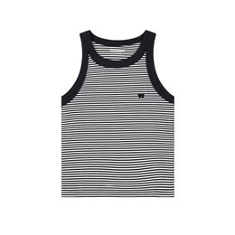 Wrangler Top Ringer Tank in Black | Gr.: XL