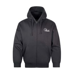 SikSilk Sweatjacke Essentials Full Zip in Black | Gr.: XXL
