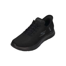 Skechers Sneaker Low GO WALK FLEX HANDS UP 216324 in schwarz | Gr.: 47