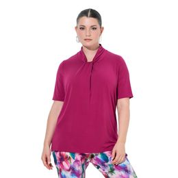 Ulla Popken Shirt in magenta | Gr.: 50-52