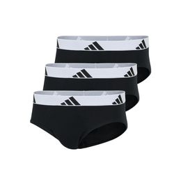 Adidas Slip 3er Pack in Schwarz/Wei&szlig; | Gr.: S