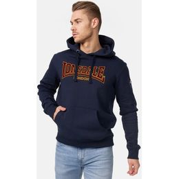 Lonsdale Hoodie "Hooded Classic Ll002" in Blau | Gr.: L