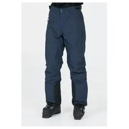 Skihose WHISTLER "Drizzle", Herren, Gr. S, US-Gr&ouml;&szlig;en, blau (dunkelblau), 100% Polyester, unifarben, lang, Hosen Skihose, mit wasserabweisenden Eigenschaften und funktionalen Features