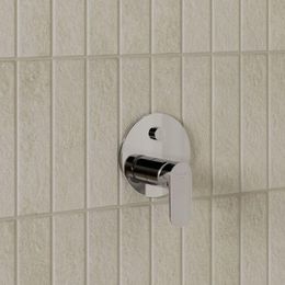 Kludi X1 Wannenf&uuml;ll- und Duscharmatur 327590575 Unterputz, Funktionseinheit, Feinbau-Set, chrom