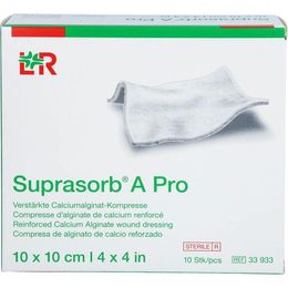 ToRa Pharma Suprasorb A Pro Calciumalginat Kompr.10x10 cm 10 St