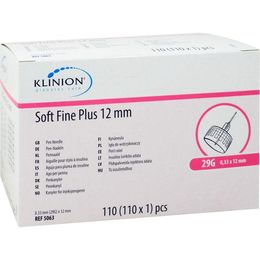Soft Fine plus Kan&uuml;len 12 mm 29 G 0,33 mm 110 St
