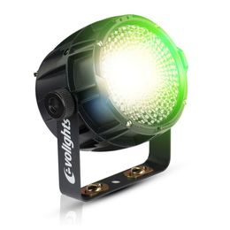 EVOLIGHTS Candy PAR IP65 - 120W RGBW+30x0.2W RGB, inkl. mounting Bracket