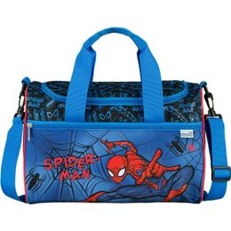 Sporttasche Scooli "Jurassic World", Kinder, Gr. B/H/T: 35cm x 23cm x 16cm, bunt (spider man), Polyester, bedruckt, Taschen Sporttasche
