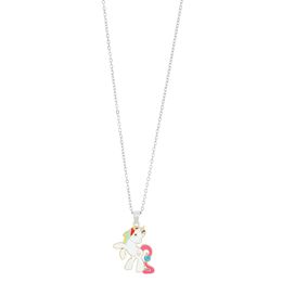 Adelia&acute;s Kette ohne Anh&auml;nger ADELIA&acute;S "Kinder Halskette mit Anh&auml;nger &ndash; Einhorn aus Edelstahl", silber, Halsketten, M&auml;dchen, 50cm, Edelstahl, Zum Verschenken &ndash; ideal zum Jubil&auml;um