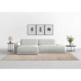 Trendmanufaktur "Braga, mit hochwertigem Kaltschaum, L-Form, in Cord erh&auml;ltlich" modernes Sofa, Couch mit hohem Sitzkomfort, 275/72/160 cm (B/H/T)