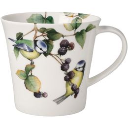 Tasse Goebel "Coffee-/Tea Mug Blaumeisen", bunt, B:10,5cm H:9,5cm, Porzellan, Trinkgef&auml;&szlig;e, Tasse